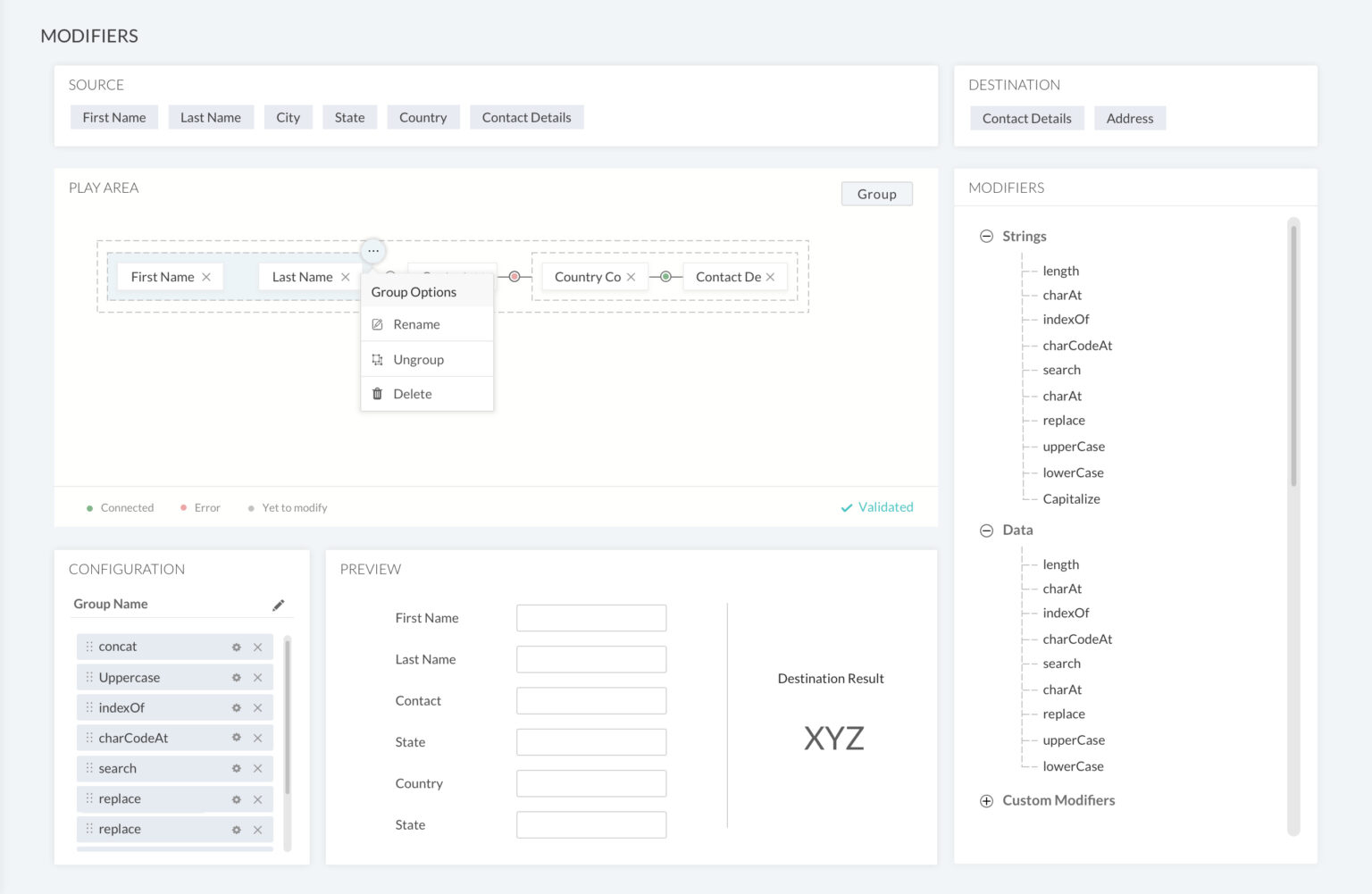 Cloras New Feature: Advanced Modifiers - DCKAP