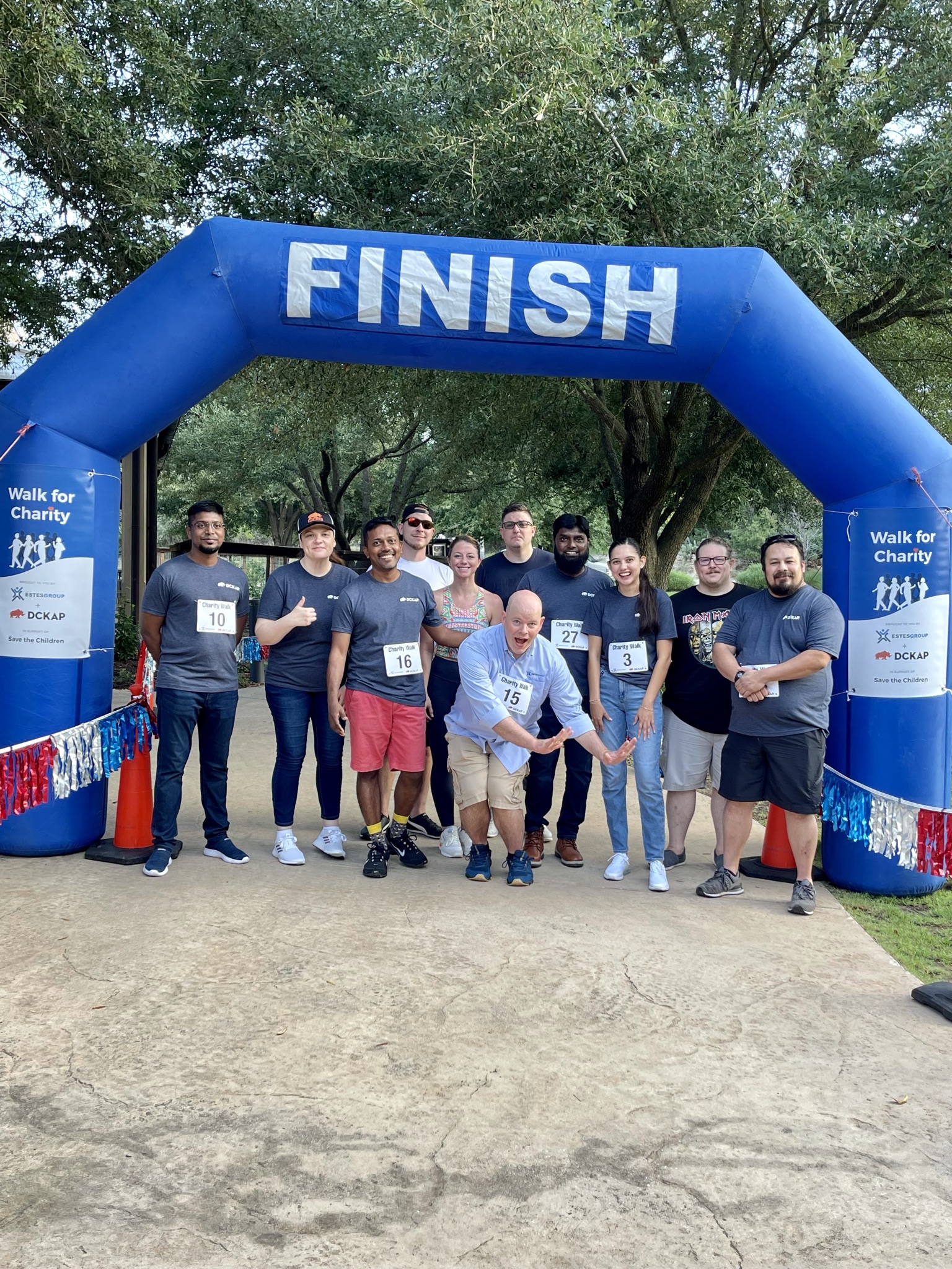 Charity Walk at P21WWUG Connect 2022 - DCKAP