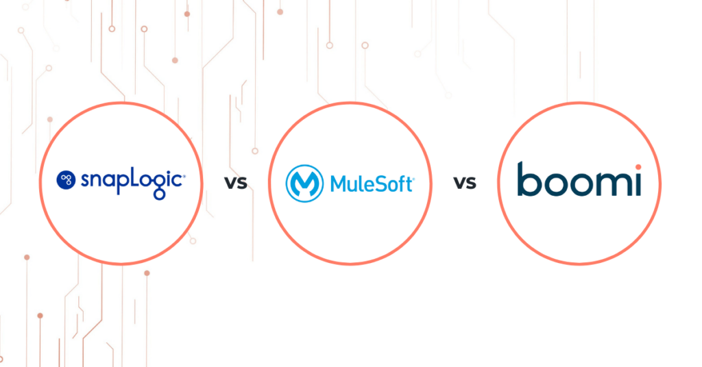 Snaplogic vs MuleSoft vs Boomi: Comparison + Alternative