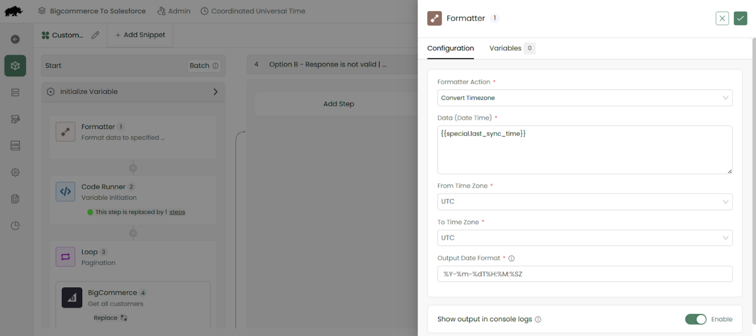 Sync BigCommerce Customers to Salesforce Leads | DCKAP Integrator