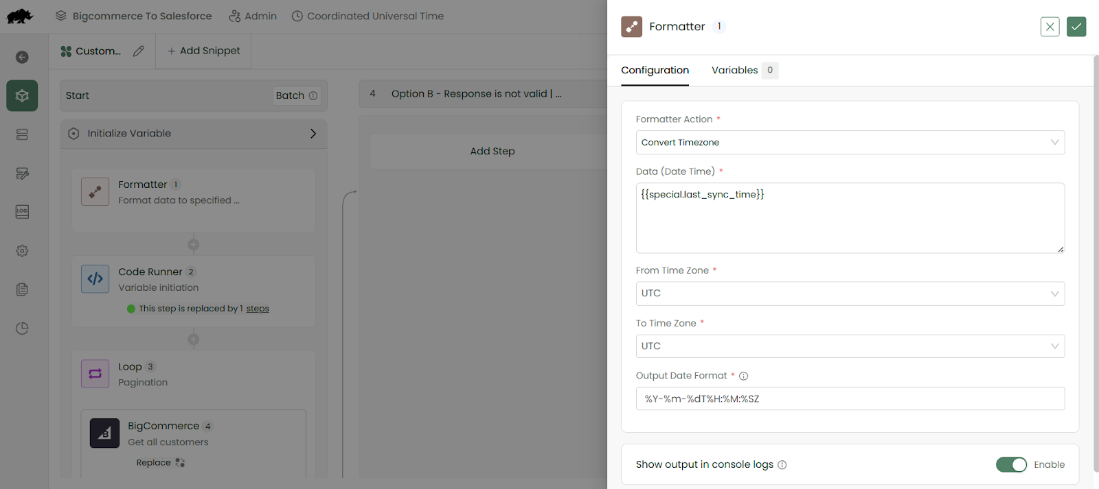 Sync BigCommerce Customers to Salesforce Leads | DCKAP Integrator
